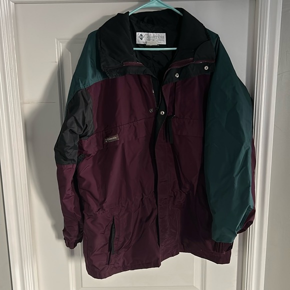 Columbia | Jackets & Coats | Vintage Columbia Gizzmo Colorblock 3 In ...